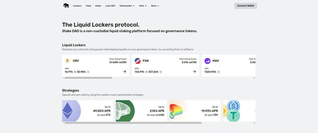 Stake DAO - Maximize Governance Token Utility | DeFiShills