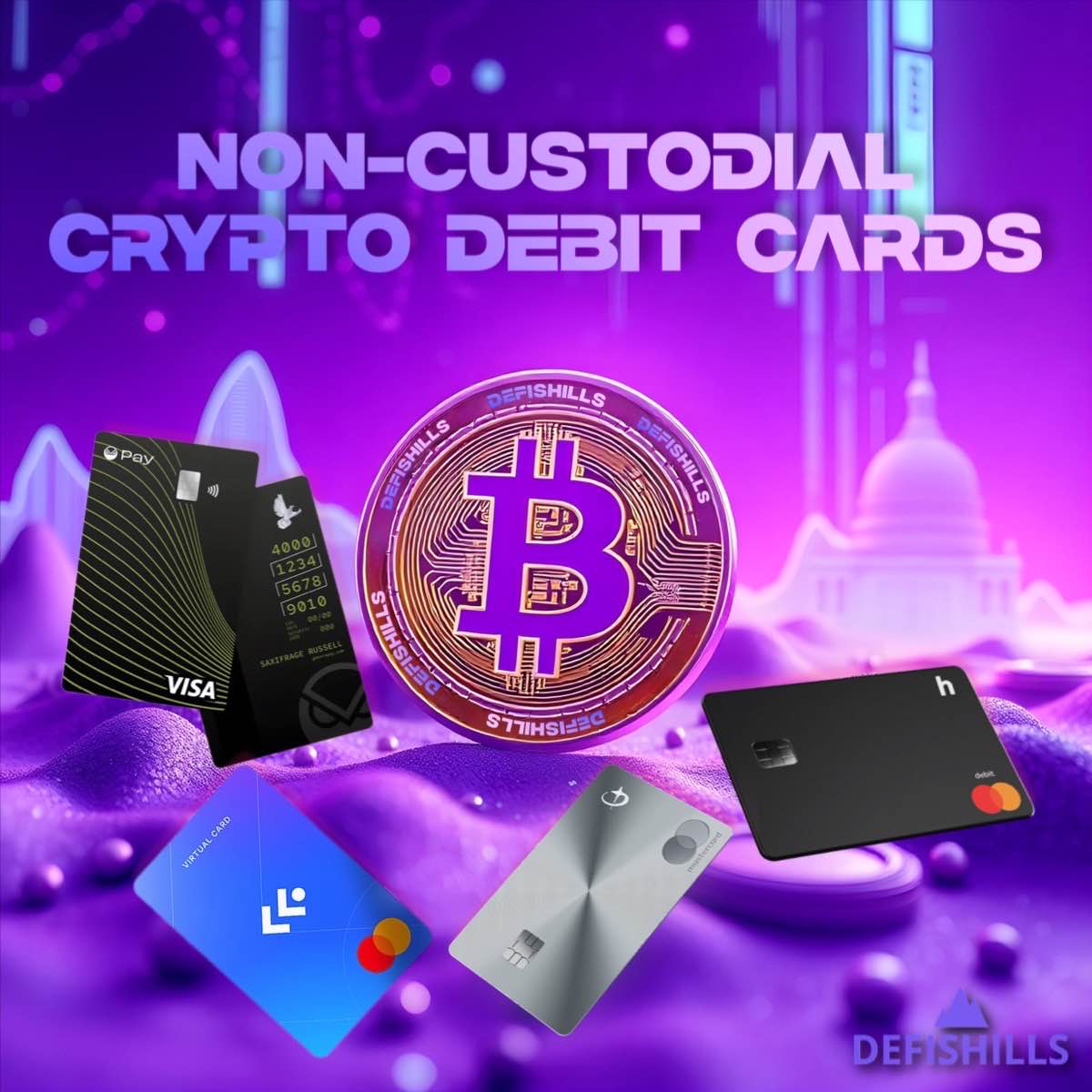Non-Custodial Crypto Debit Cards: Self-Custody Options 2025
